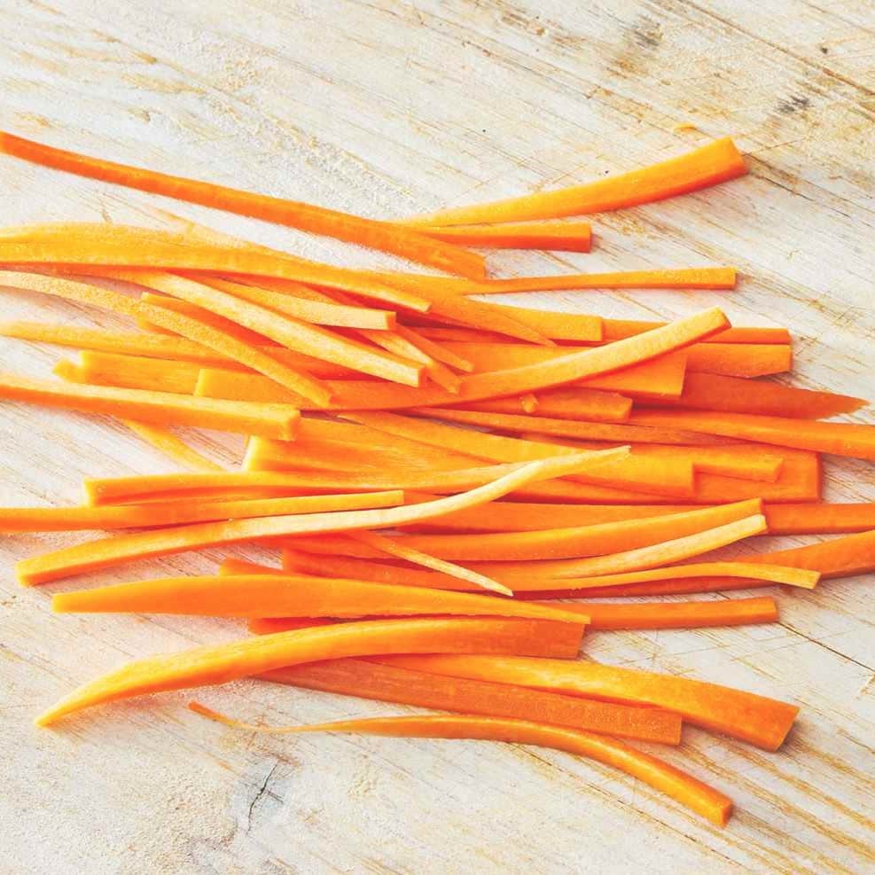 Julienne Carrots – Tesoros Del Sol - Fine Foods and Beverages